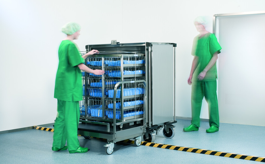 Ontdek het RVS kar in kar systeem bij Cazander Medical